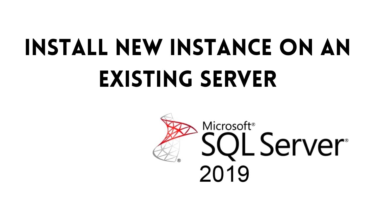 Installing a new SQL Server 2019 instance on existing server