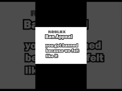 When You Try To Get A Ban Appeal On Roblox...