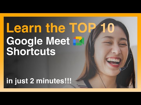 Learn the TOP 10 Google Meet Shortcuts in just 2 Minutes!!!