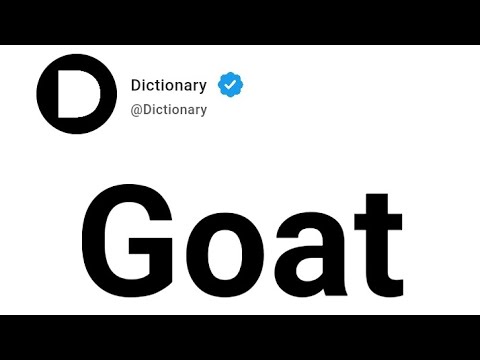 Goat Meaning In English