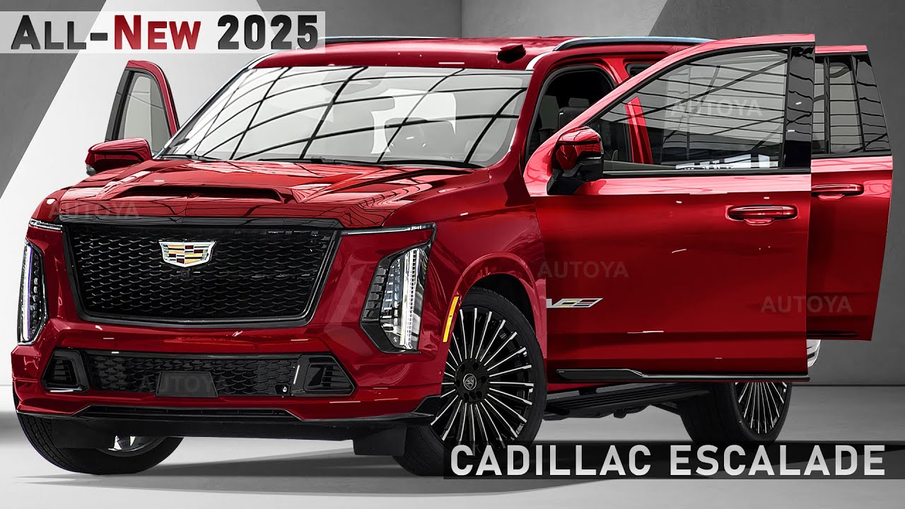 2025 Cadillac Escalade-V Shows Everything in Ritzy Colors, Albeit Only ...