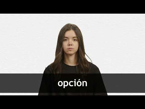 English Translation of “OPCIÓN” | Collins Spanish-English Dictionary