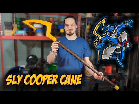 🦯 Sly Cooper Cane・ STL File for 3D printing・Cults