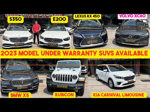 2023 SUVS FOR SALE ( RUBICON, BMW X5, LEXUS RX450, VOLVO XC 60, AUDI Q3, CARNIVAL, GLC, E200, S350 )