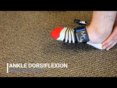 Ankle Dorsiflexion ROM with visual feedback