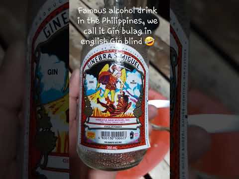 Famous alcohol drink in the Philippines.