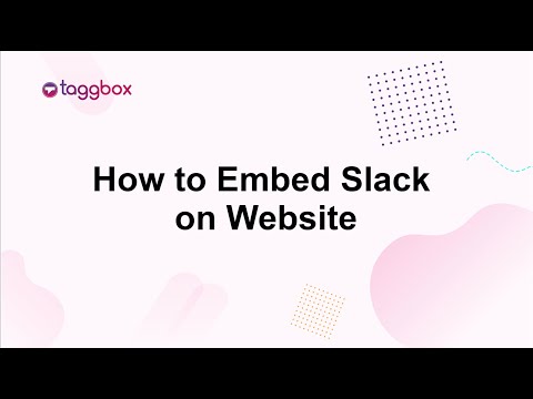 How To Embed Slack On Website