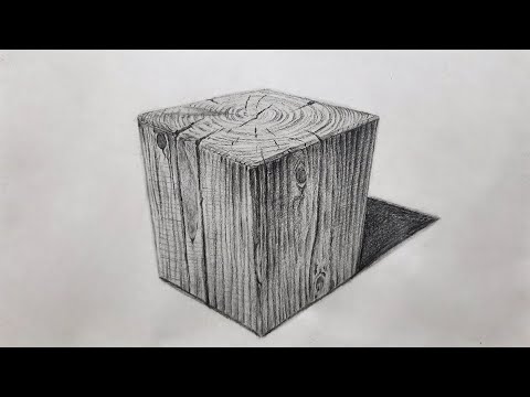 Learn How To Draw Realistic Wood Texture With Pencil
