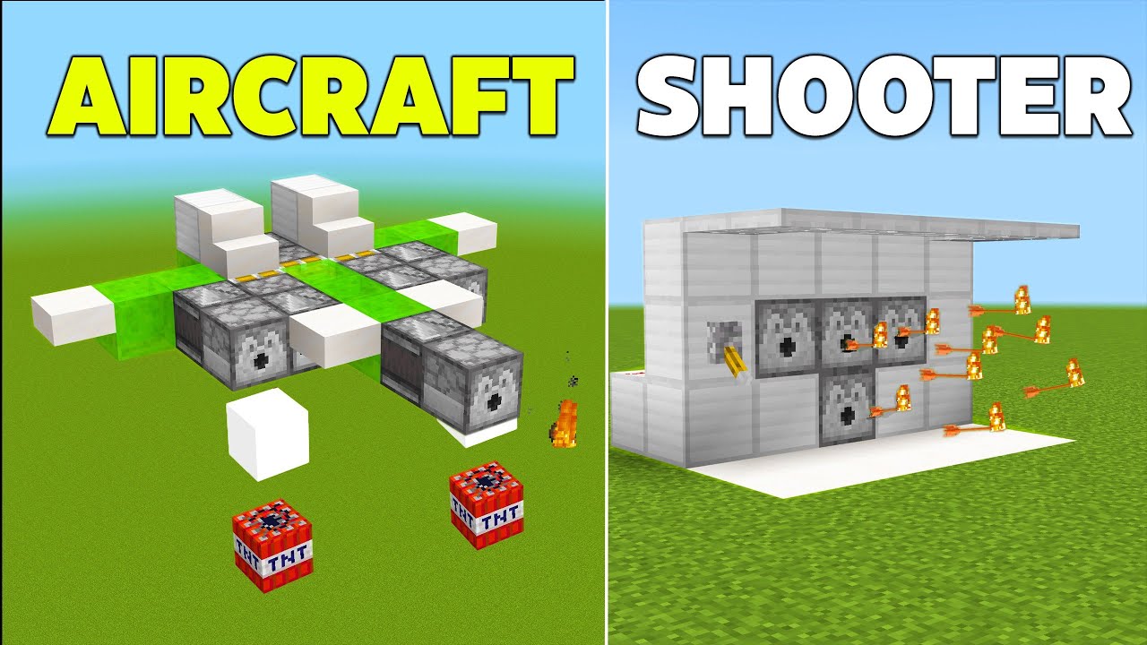 4 EASY Military Redstone Builds in Minecraft Bedrock 1.20! - Minecraft ...