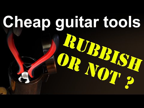 Cheap unbranded luthier tools, are they rubbish ?  (guitar tool kit)