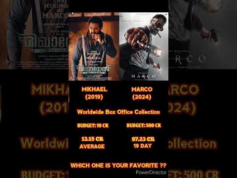 Mikhael vs Marco Movie Comparison Box Office Collection #shorts #pushpa2 #Identityreview #marco