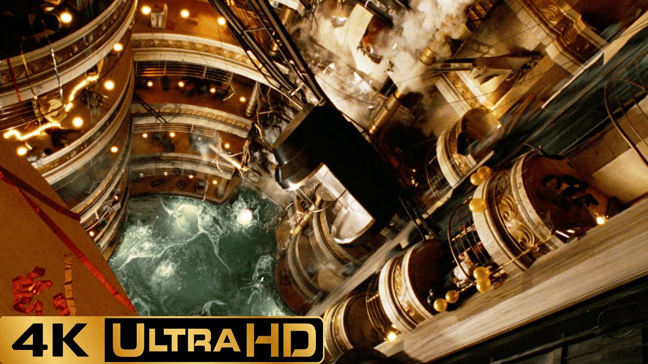 Poseidon (2006) - Lobby And Ballroom Flooding Blu-ray 4K Dolby Vision