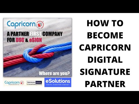 Capricorn Digital Signature Partner Login, Capricorn DSC Franchise, Capricorn DSC Login, Capricorn