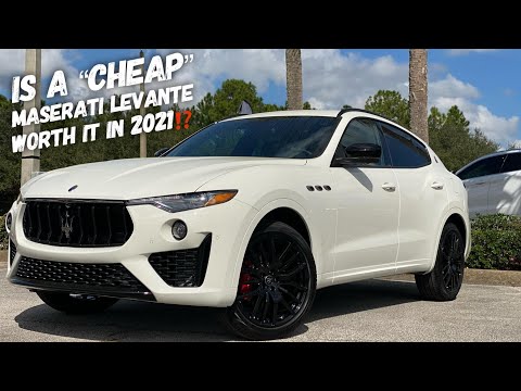 Here's What You Get When You Buy A Cheap 2021 Maserati Levante