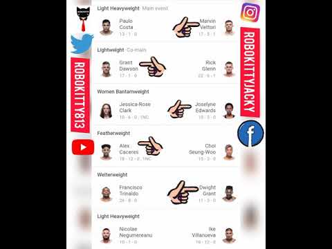 UFC Fight Night 196 main event Picks.