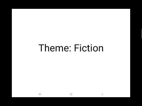 Literary Devices: Identifying "theme" in fiction