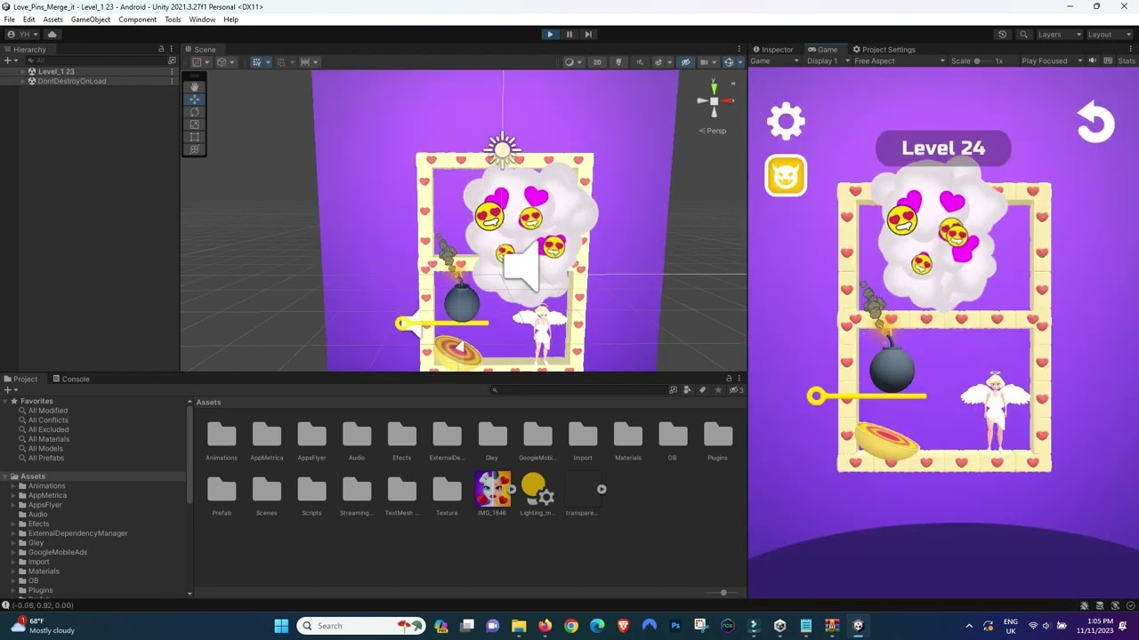Love Pins Creatures Merge - Unity Source Code
