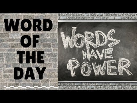 Word of the day with meaning & sentence in Hindi | Sentence of the day | Vocabulary