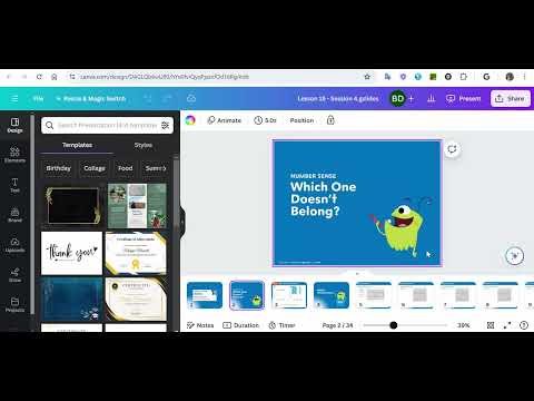 How to Import a Google Slides presentation into Canva
