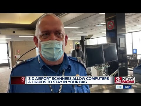 3D Airport Scanners at Eppley Allow Computers & Liquids to Stay in Your Bag