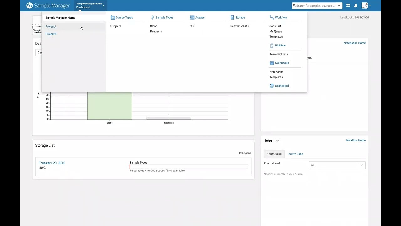 How to Use Projects | LabKey Sample Manager