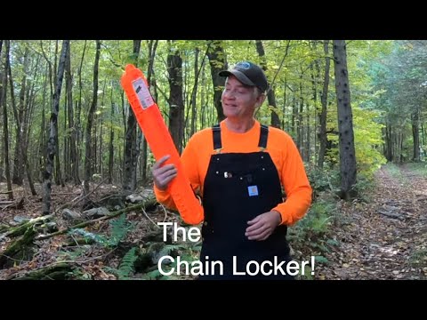 611 The Chain Locker. The smart way to store your Chainsaw Chains. outdoors 4K