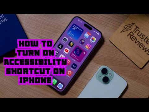 How to turn on accessibility shortcut on Iphone