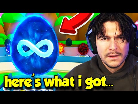 I Hatched ALL NIGHT In Bubble Gum Simulator Infinity... Here's what happened