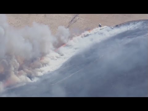 California Wildfire: Midway Fire near Tracy impacts parts of I-580