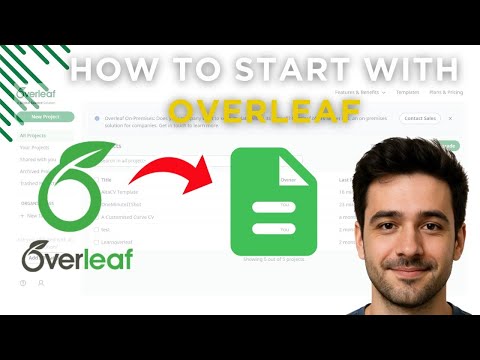 How to Create Your First Overleaf Document – 2025 LaTeX Guide!