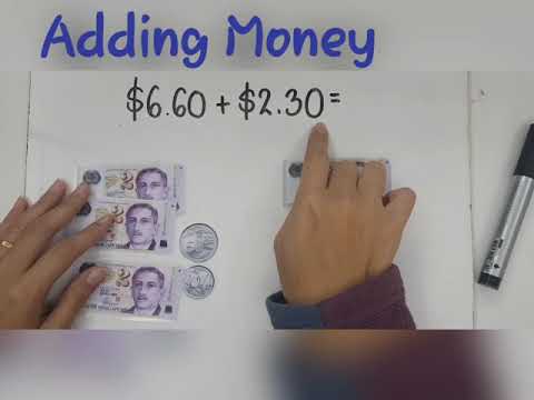 Adding Singapore Money - Add dollars, add cents