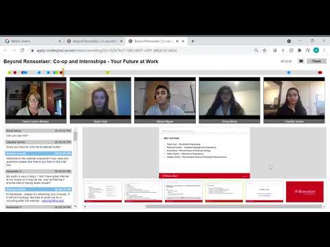 Beyond Rensselaer: Co-ops and Internships - Your Future at Work