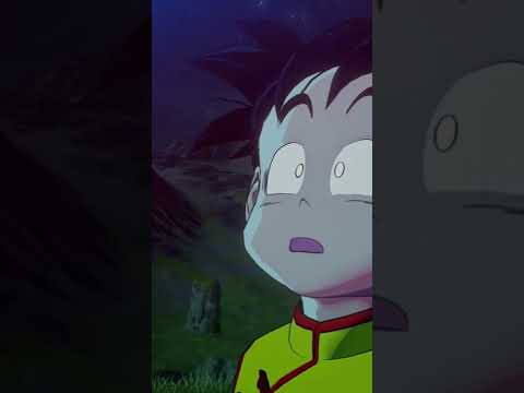 Gohan se transforma en Ozaru