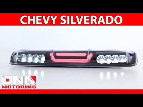 DNA Motoring 99-07 Chevy Silverado | GMC Sierra LED Black Third Brake Light
