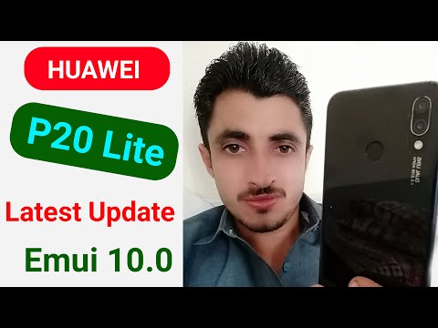 Huawei P20 Lite Latest Update System Android 10