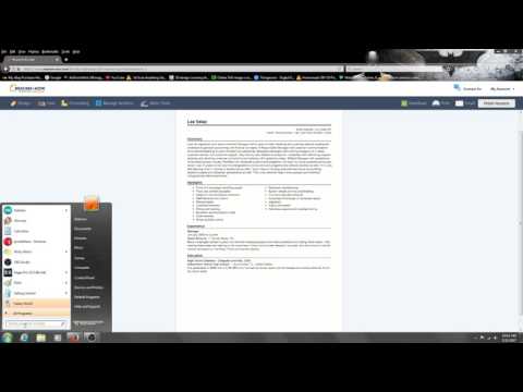 How to make a resume on resume builder for free