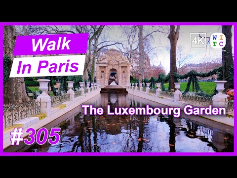The Luxembourg Garden, Paris, France | Walk In Paris