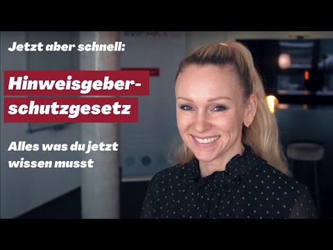 Hinweisgeberschutzgesetz | Alles was du jetzt beachten musst | schnell & easy umsetzen