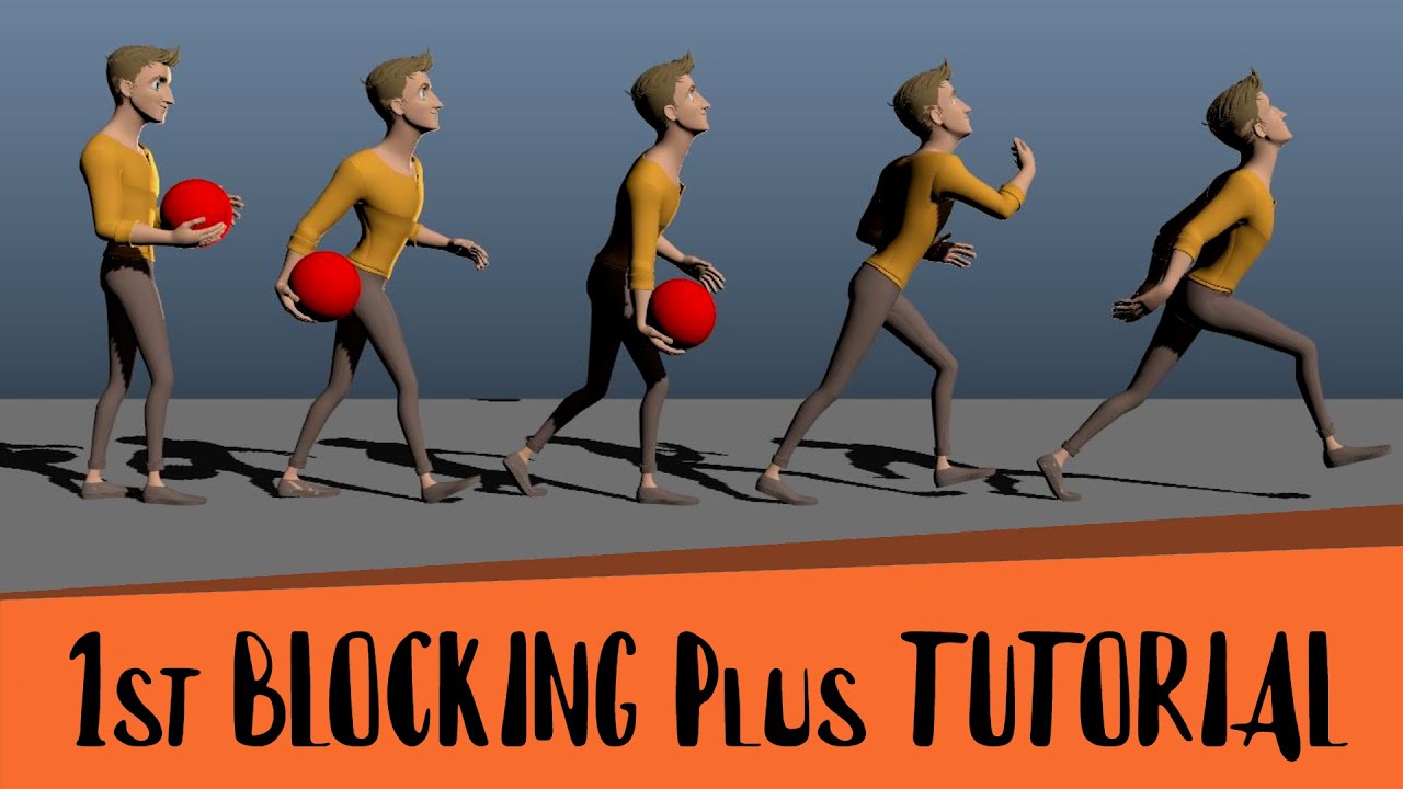 Animation Tutorial part 3: 1st blocking plus tutorial