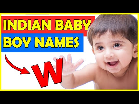🛕 Indian Boy Names Starting with “W" - W Names with Meaning - W Hindu Names with W - W Letter W - 4K