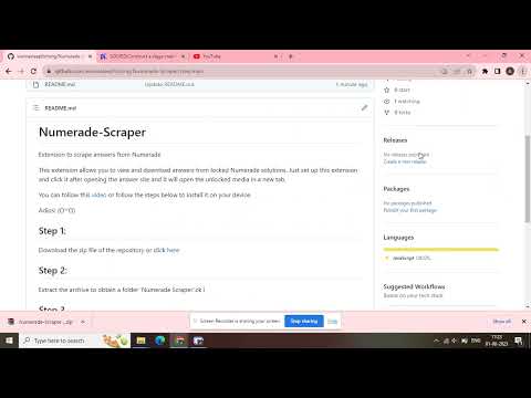 Load unpacked extension from github to Chrome