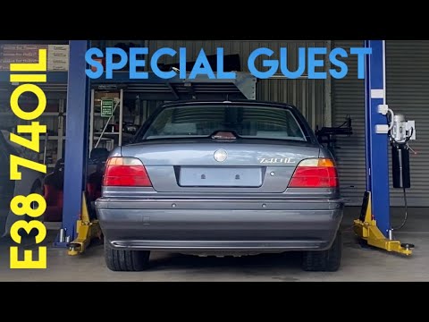 1995 E38 740il BMW is BACK in the workshop - Plus I have a special guest