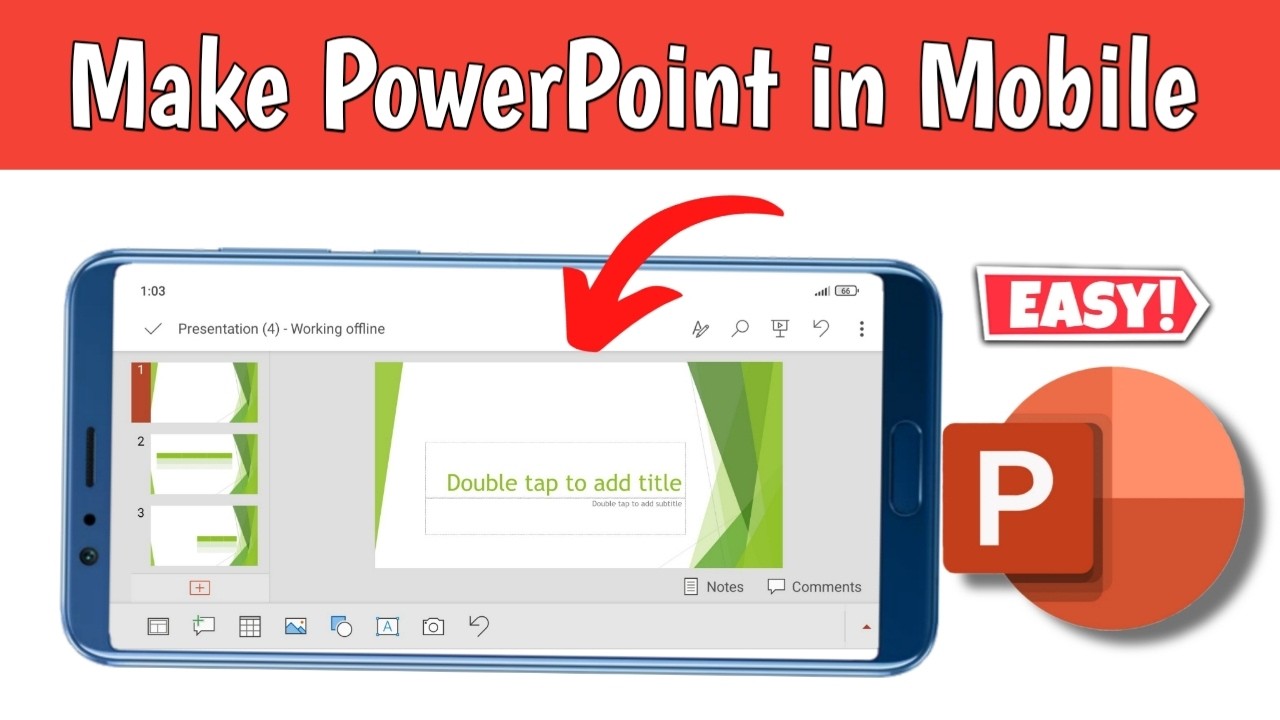 How to Make PowerPoint PPT in Mobile | PPT in mobile phone | PowerPoint in Mobile