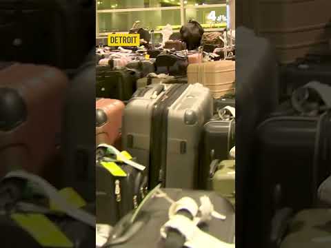 Luggage Nightmare at U.S. Airports #shorts