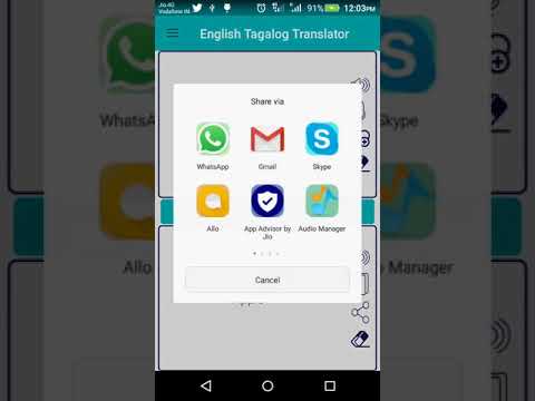 English Tagalog Translator