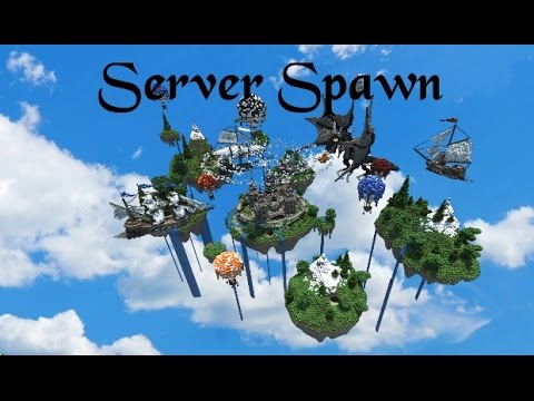 Minecraft Server Spawn Gothic/Steampunk - Skyblock Minecraft Map