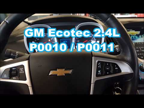 P0011 / P0010 VVT solenoid stalling GM ecotec 2.4l Equinox LaCrosse Terrain Cobalt G5 G6