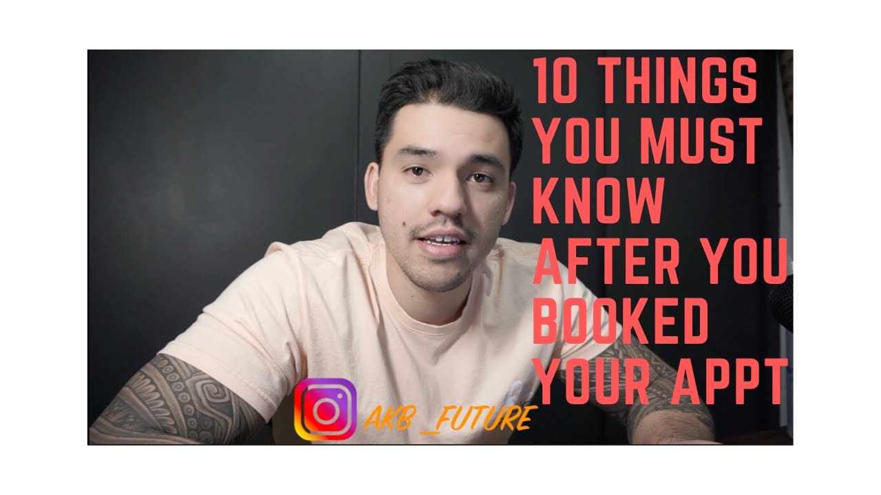 10 Things to Know After You Book Your Tattoo