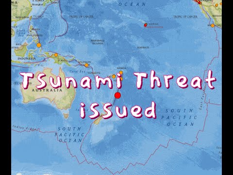 Large Earthquake 7.1 Kermadec Islands New Zealand region. Wed 3/15/2023