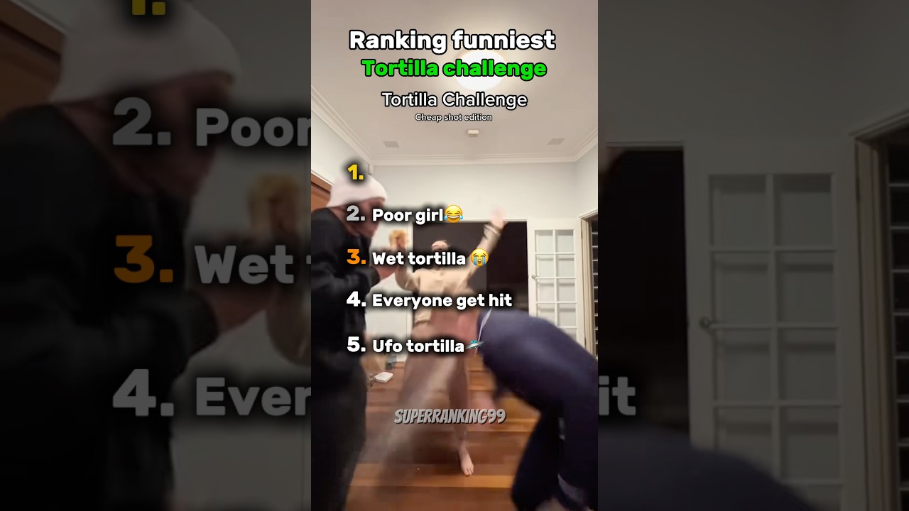RANKING funniest tortilla slap challenge